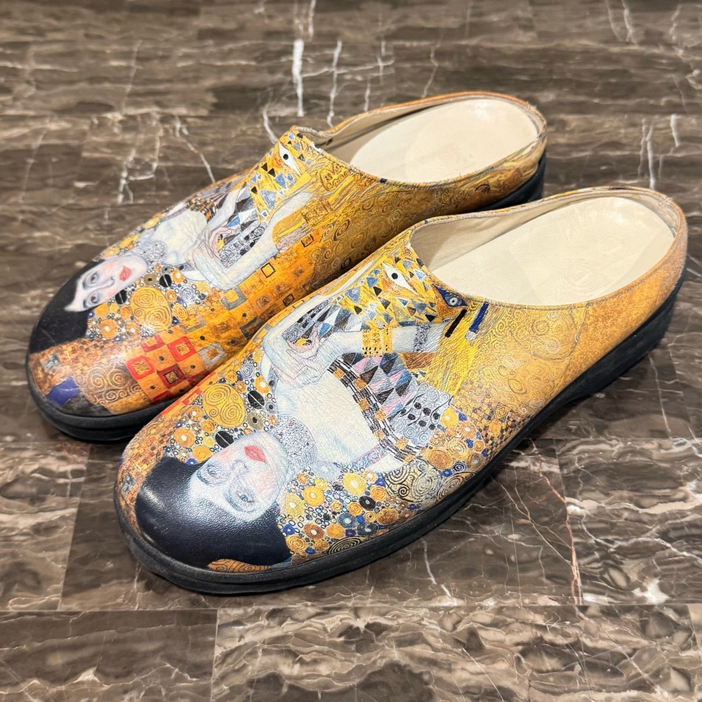 Icon Shoes Adele Leather Mules - Gem
